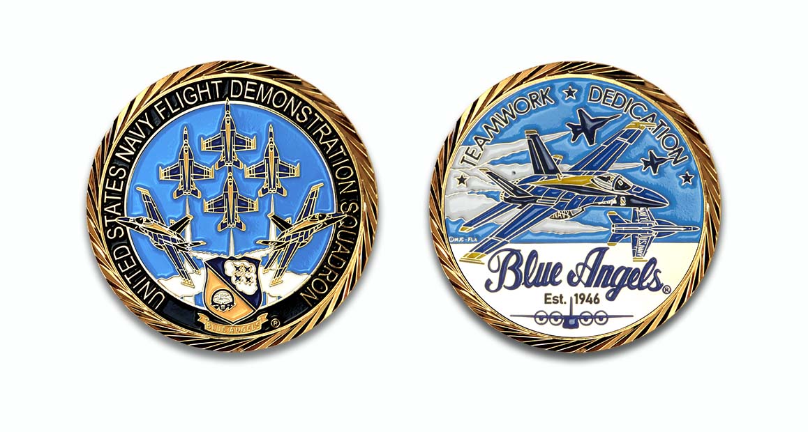 Blue Angels Challenge Coins – Flightline America