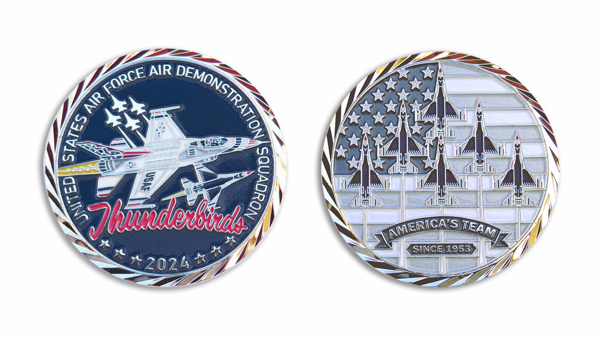 2024 Thunderbirds Challenge Coin – Flightline America