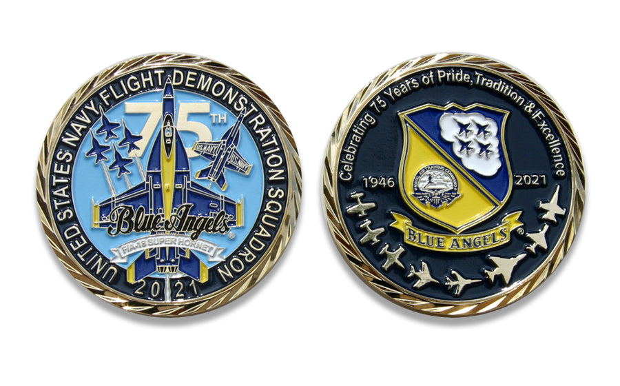 Blue Angels 2021 Challenge Coin – Flightline America