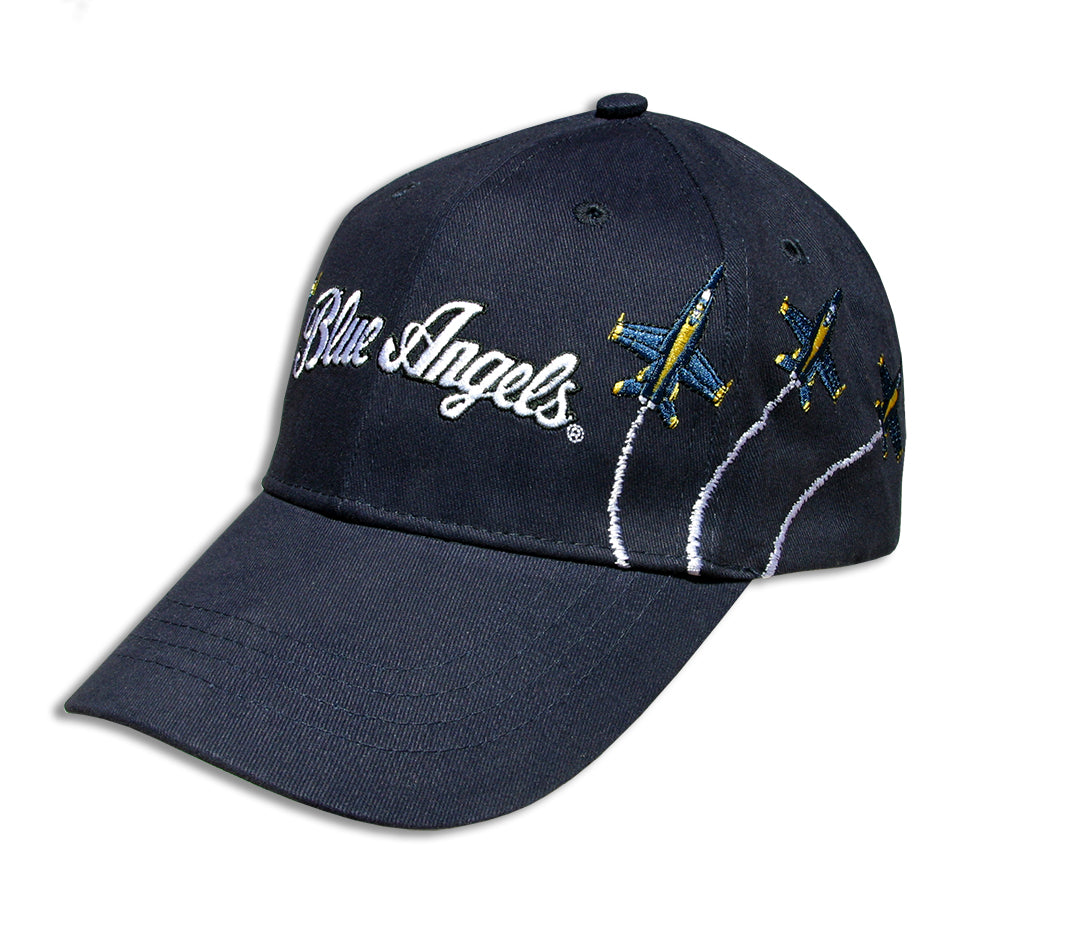 Blue Angels Navy Blue Adult Size Embroidered Breakout Cap – Flightline ...