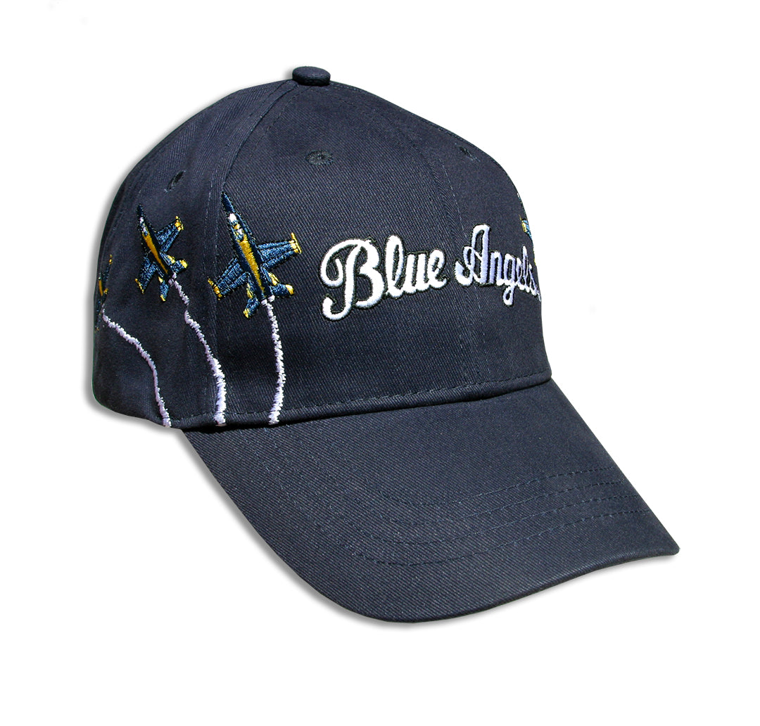 Blue Angels Navy Blue Adult Size Embroidered Breakout Cap – Flightline ...