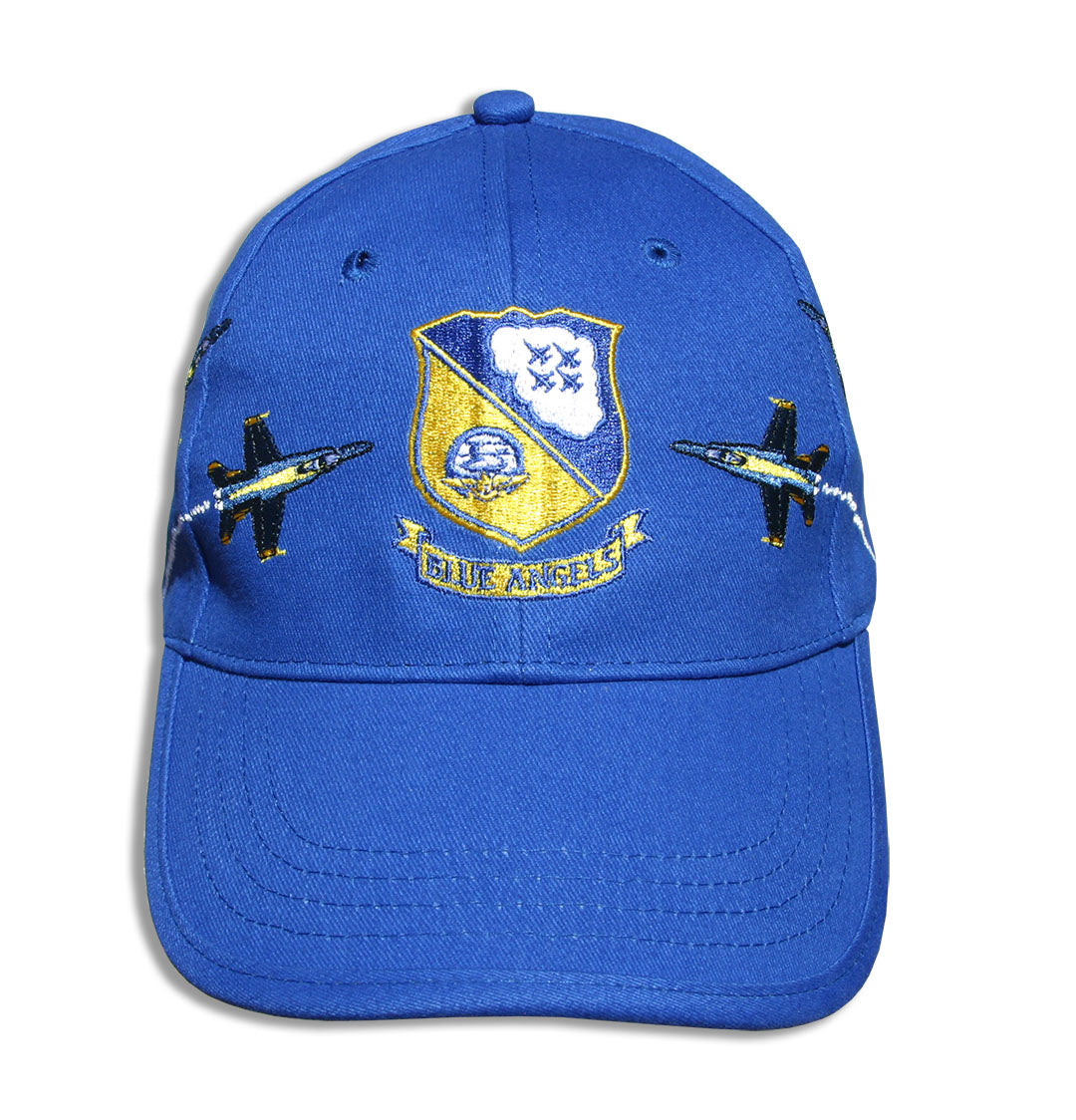 Blue Angels Royal Crest Breakout Embroidered Cap – Flightline America